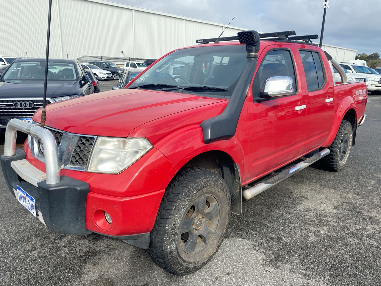 2008 Nissan Navara ST-X 4X4 DOUBLE CAB D40 Turbo Diesel Automatic Dual ...