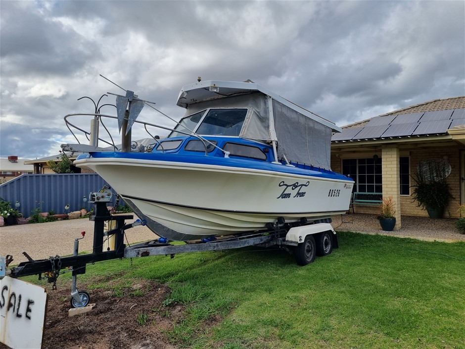 Unreserved-SWIFTCRAFT SPORTSMAN HALF CABIN – 200HP HONDA FOUR STROKE ...