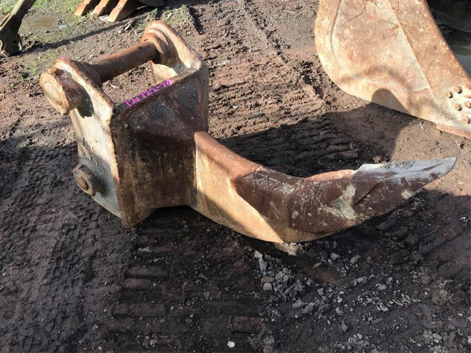 1 x Excavator Single Tyne Ripper Attachment Auction (0060-3026000 ...