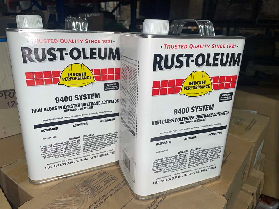 2 x 3.78Ltr HiGloss Polyester Urethane Activator Auction (0083-3026018 ...
