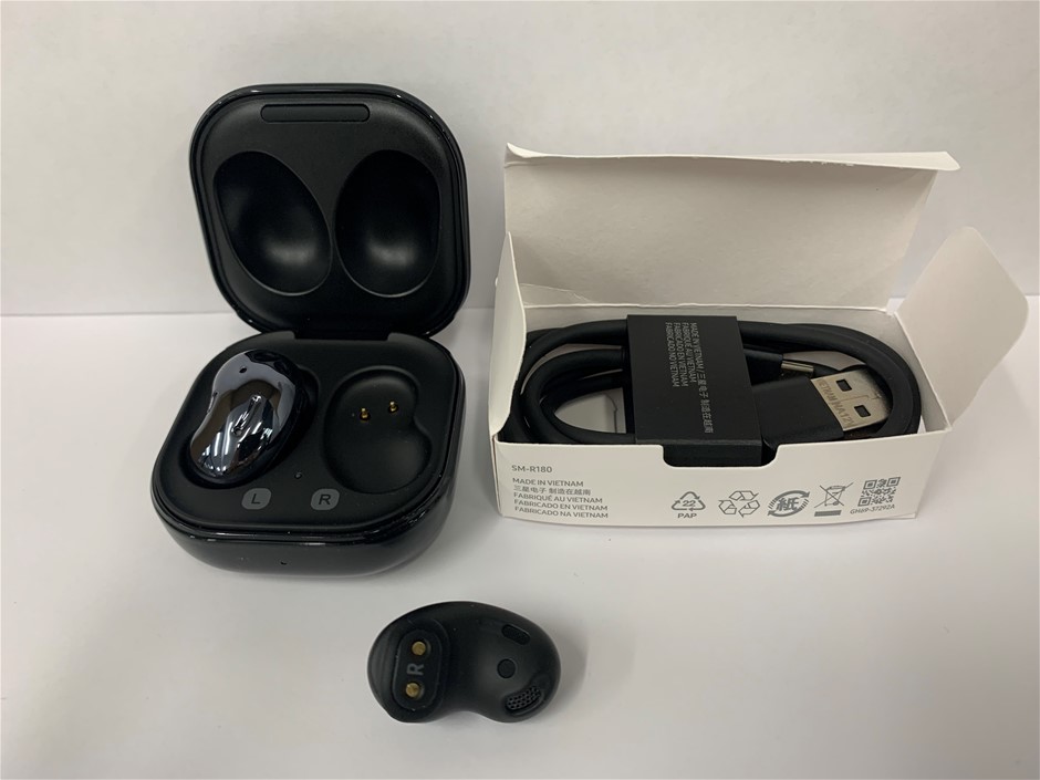 1x Samsung Buds Live (Black) SM-R180, EP-QR180 Auction (0017-2188078 ...