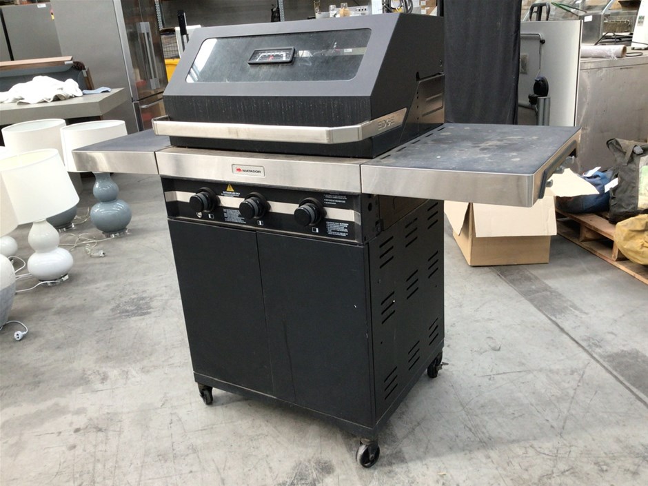 Matador Edge Trolley 3 Burner Barbecue Auction (0005-3026090) | Grays ...