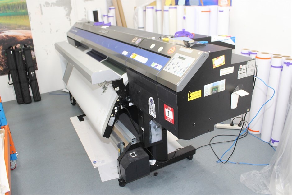 Roland SOLJET PRO 4 XR-640 Wide Format Inkjet Printer with PC Auction ...
