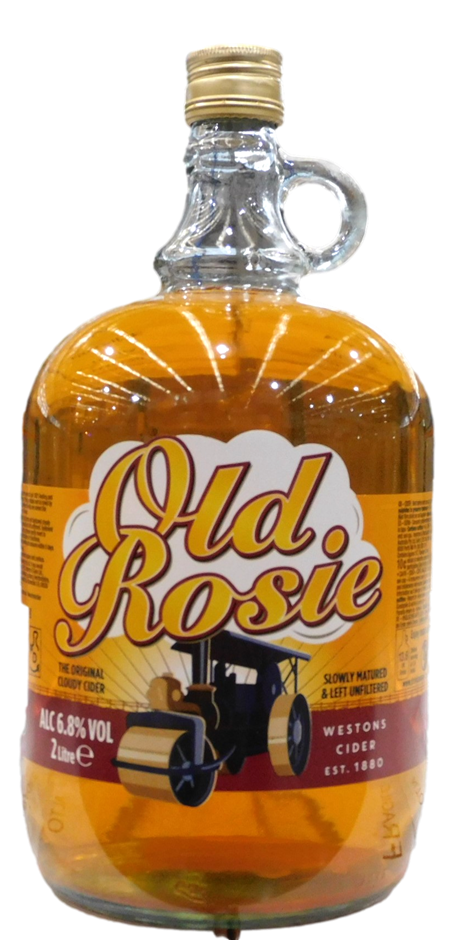 Plt of Approx..96x 2L Flagons - Westons Old Rosie Cider, UK. Auction ...