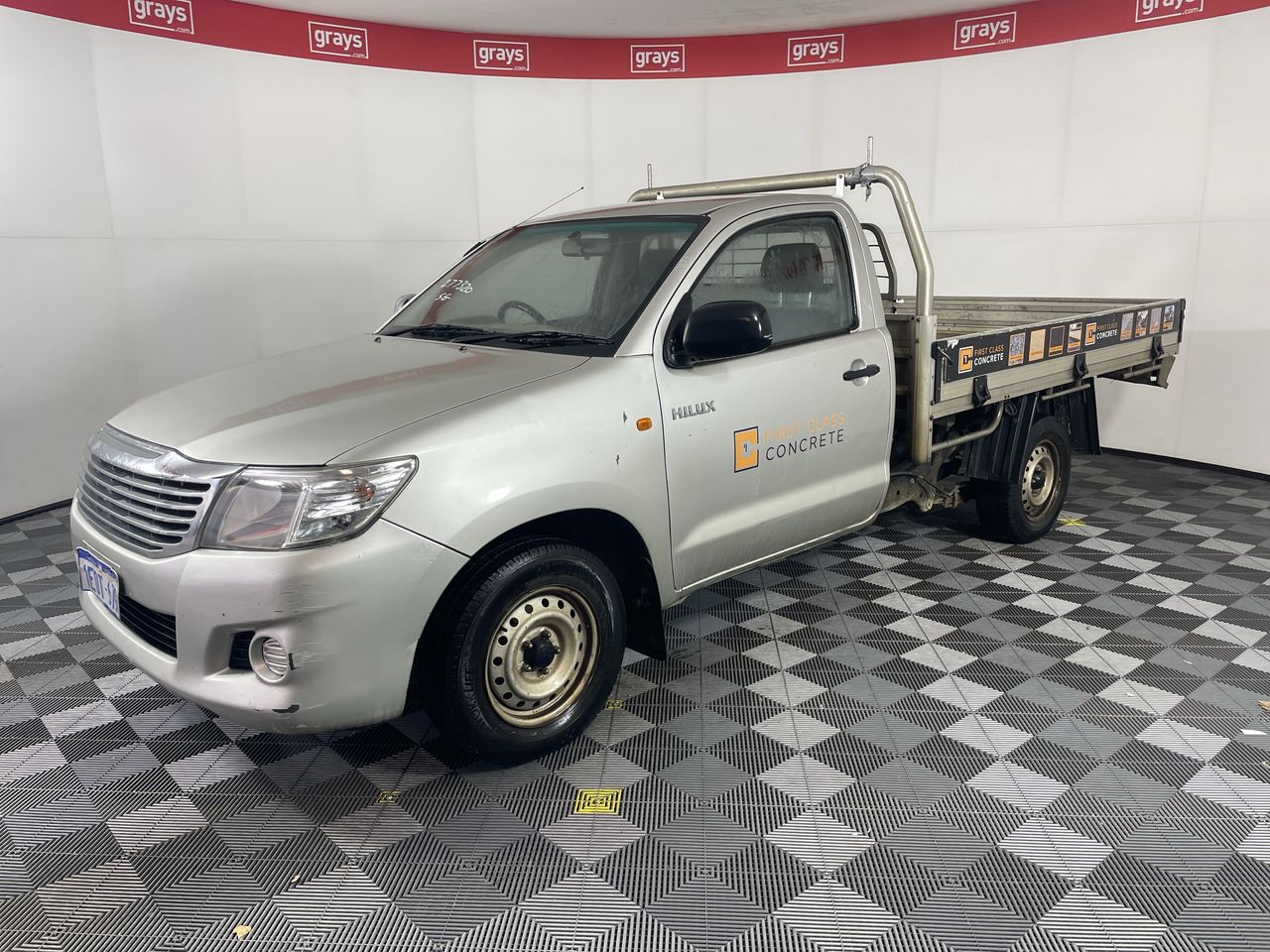 2014 Toyota Hilux 4X2 WORKMATE TGN16R Manual Cab Chassis Auction (0001 ...