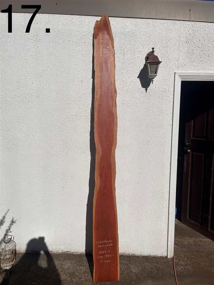 Timber slab - Cooktown Ironwood Auction (0017-5053530) | Grays Australia