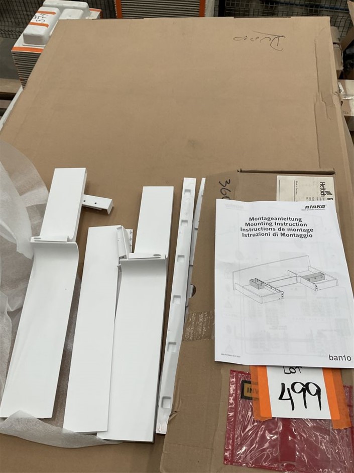 Banio frame set, white Auction (0499-5053642) | Grays Australia