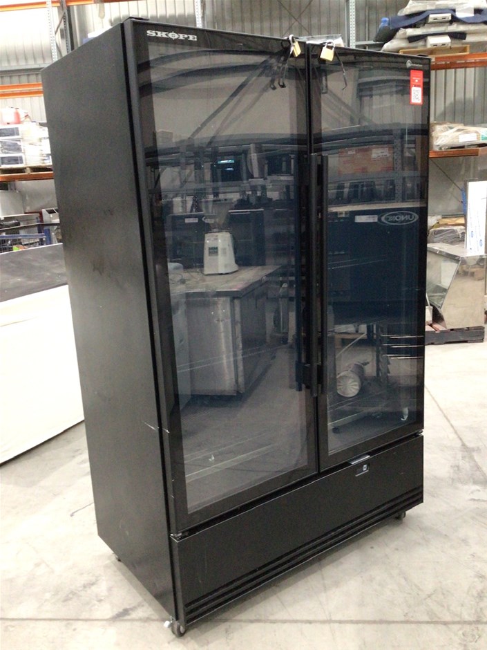 2021 Skope BME1200N-A:SM12GYN Double Door Fridge Auction (0031-3026378 ...