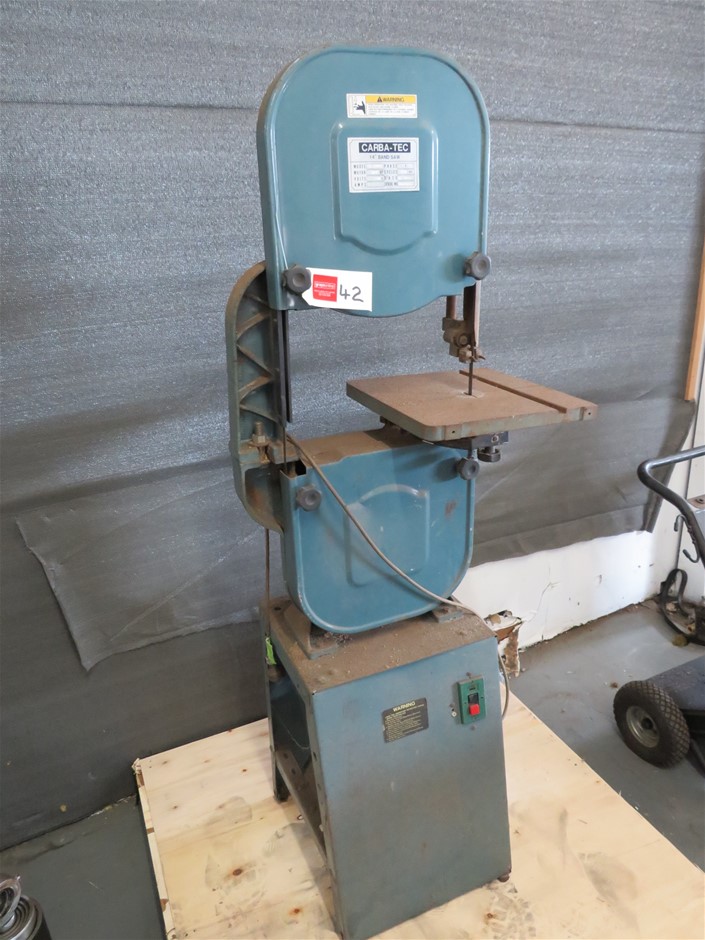 1996, Carba-Tec, SW-1401, Band Saw Auction (0042-5053590) | Grays Australia