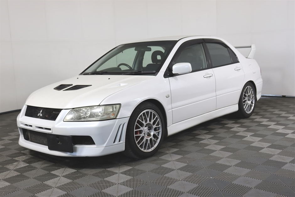 2002 Mitsubishi Evolution VII IMPORT Automatic Sedan Auction (0001 ...