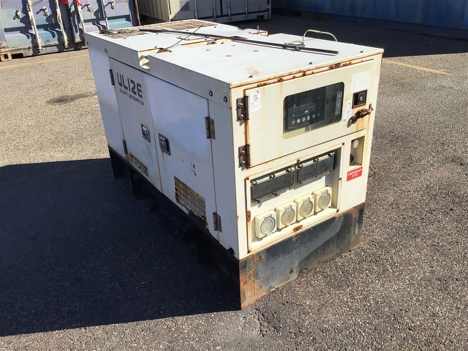 12kva UL12E Silent Generator Auction (0002-7046443) | Grays Australia