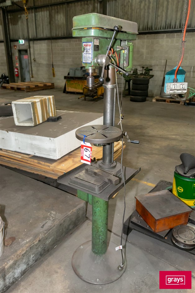 Hafco SBD-20 Bench Drill Press with Steel Stand Auction (0067-5053686 ...