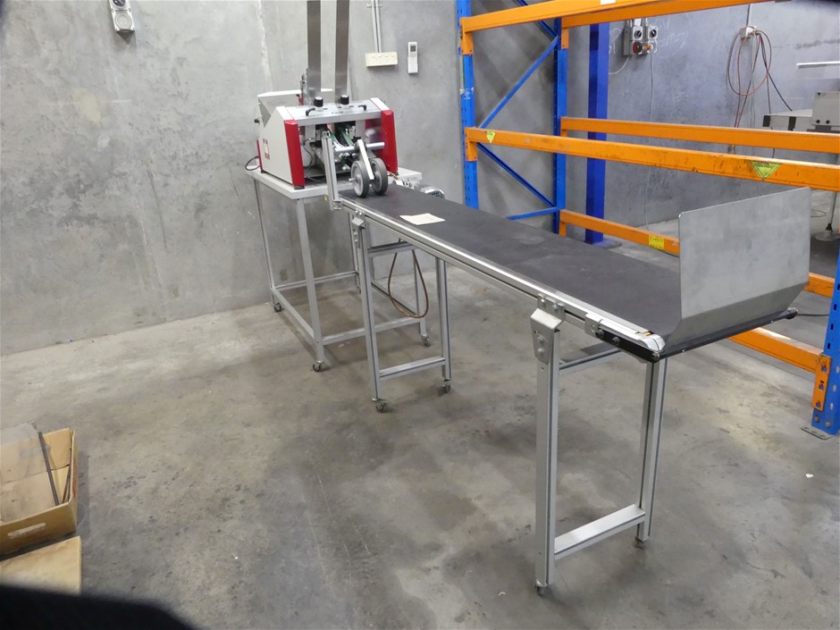 2017 B-MATIC F320 Automatic Paper Counter Machine with Outfeed Conveyor ...