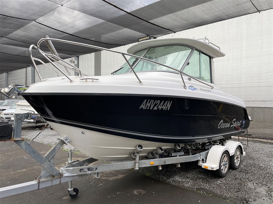 Unreserved 2014 OCEAN SPORT FISHERMAN 600 HT BOAT Auction (0001 ...