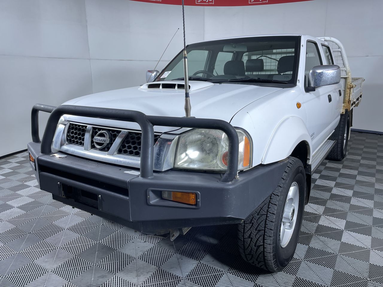 2012 Nissan Navara 4X4 ST-R D22 Turbo Diesel Manual Dual Cab Auction ...