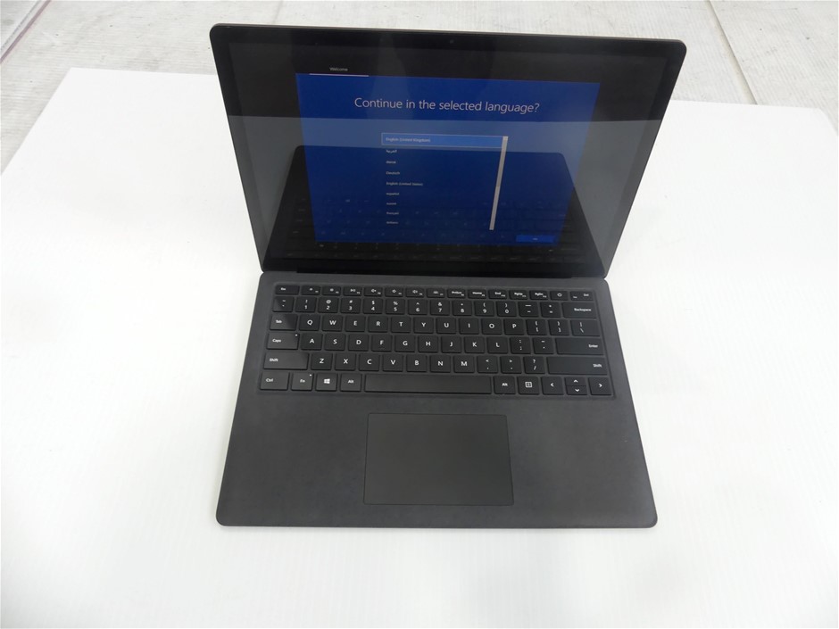 Microsoft Corporation Surface 1769 Laptop 2 Laptop Auction (0001 ...