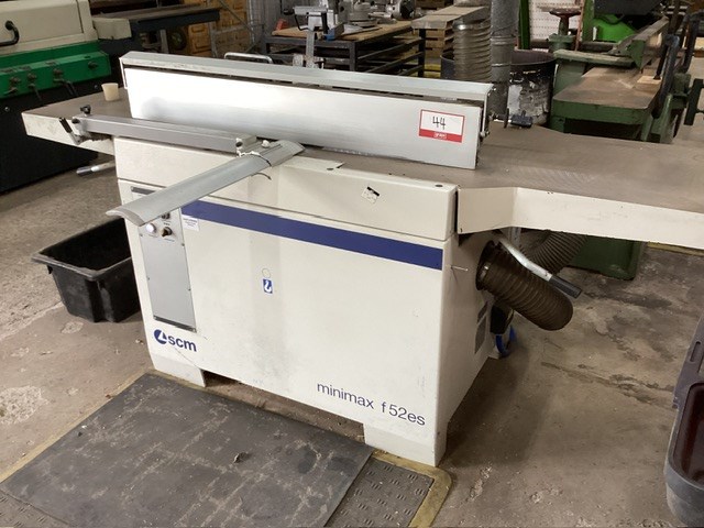 2018 SCM Minimax F52ES Buzzer/Planer Machine Auction (0044-8017716 ...