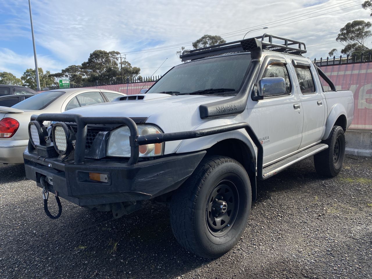 2008 Nissan Navara 4X4 ST-R D22 Turbo Diesel Manual Dual Cab Auction ...