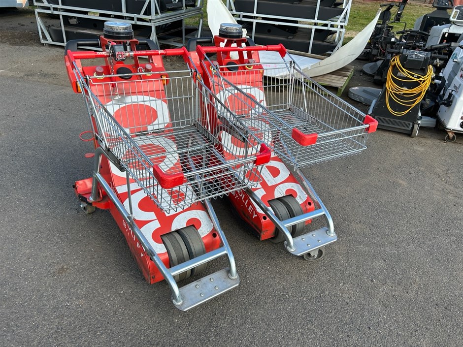2 x Lock Elec Red Rover Trolley Puller Auction (0003-3026417) | Grays ...