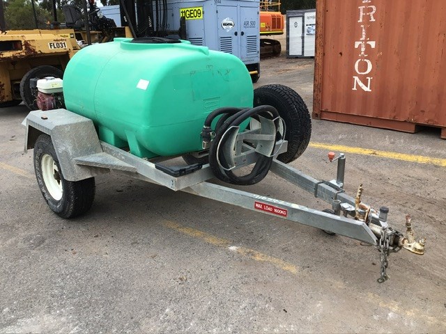Rapid Spray Southern 1000ltr Single Axle Water Cart Trailer Auction ...