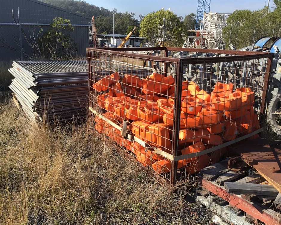 35 Approx. Temporary Fence Panels With Qty Feet Auction (0029-7046703 ...