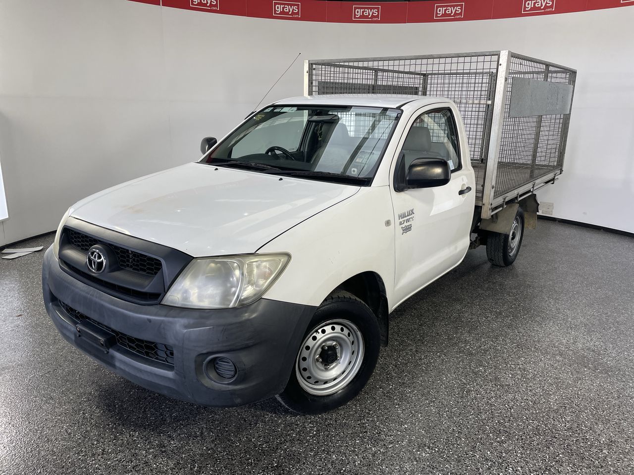 2010 Toyota Hilux 4X2 WORKMATE TGN16R Automatic Cab Chassis Auction ...