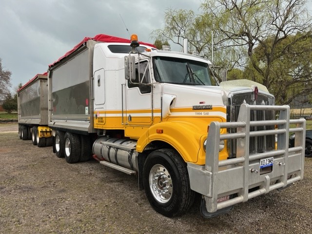 Kenworth Tipper Truck and Dog Trailer Combination Auction (0004-5053885 ...