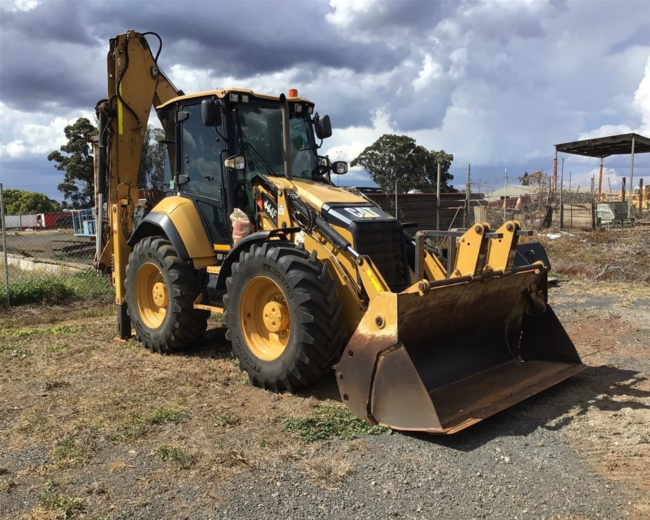2017 Caterpillar 444F2 Backhoe Loader Auction (0002-7046836) | Grays ...