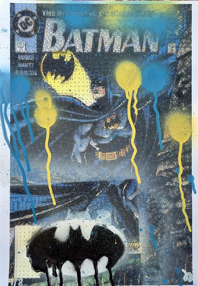 JSB (AUSTRALIAN ARTIST), Original Mixed Media Artwork, Comic Book ...