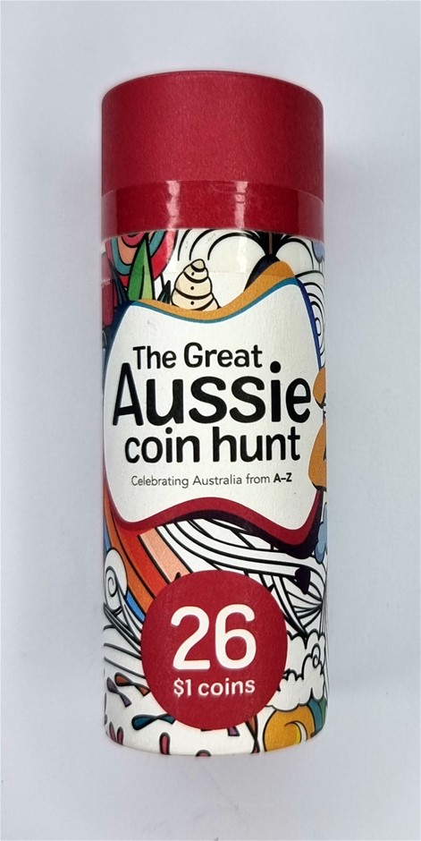 An Unopened Roll of 'The great Aussie Coin Hunt' Coins Auction (0007 ...