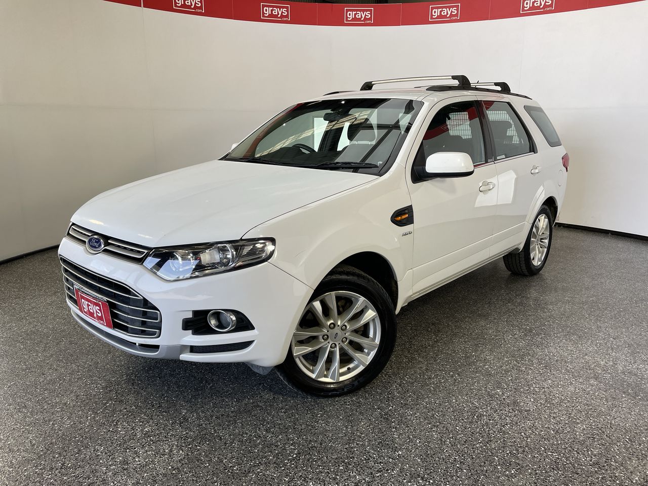 2012 Ford Territory TS SZ Turbo Diesel Automatic 7 Seats Wagon Auction ...