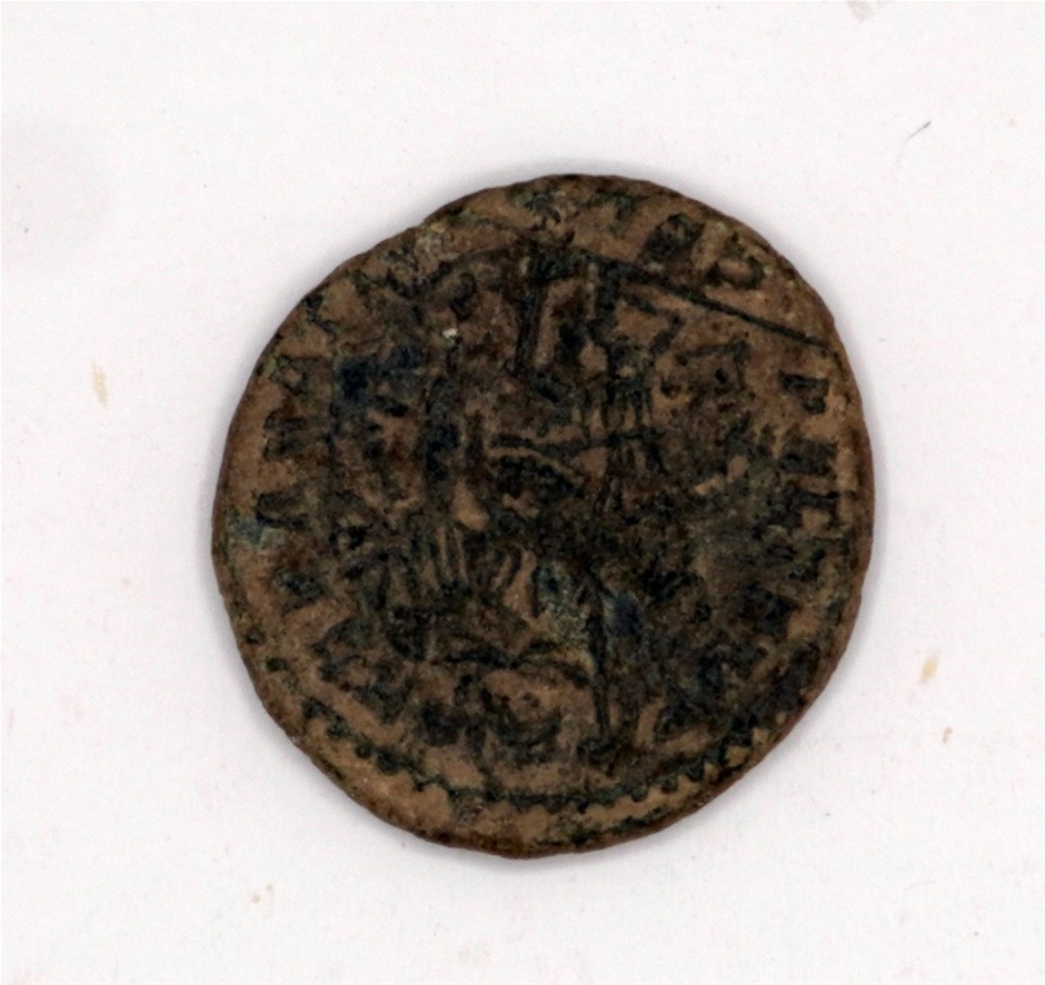 Ancient Roman Coin Estimated To Be From 80AD With Man Holding Axe ...