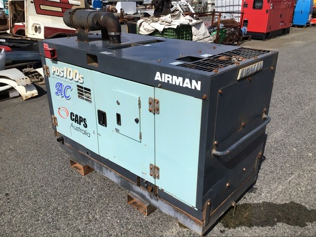 180 Cfm Air Compressor Airman PDS185SC-5C5 -After-Cooler, 40% OFF