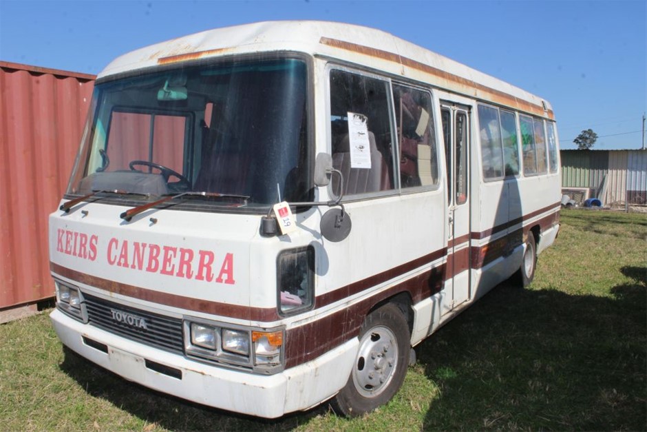 1987 Toyota Coaster 30SER Bus Auction (0019-5054005) | Grays Australia