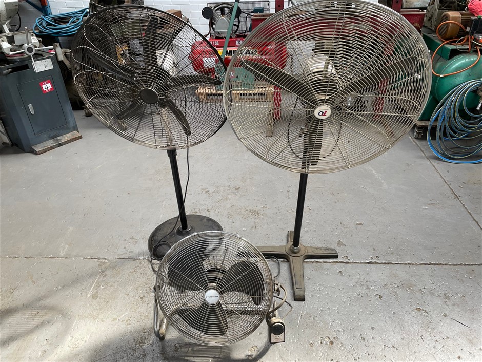 3 x workshop fans. Auction (0018-3026752) | Grays Australia