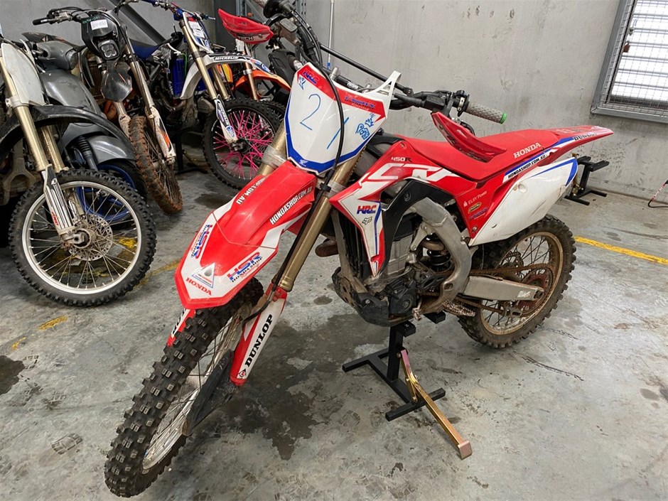Honda CRF450R Auction (0001-9044885) | Grays Australia