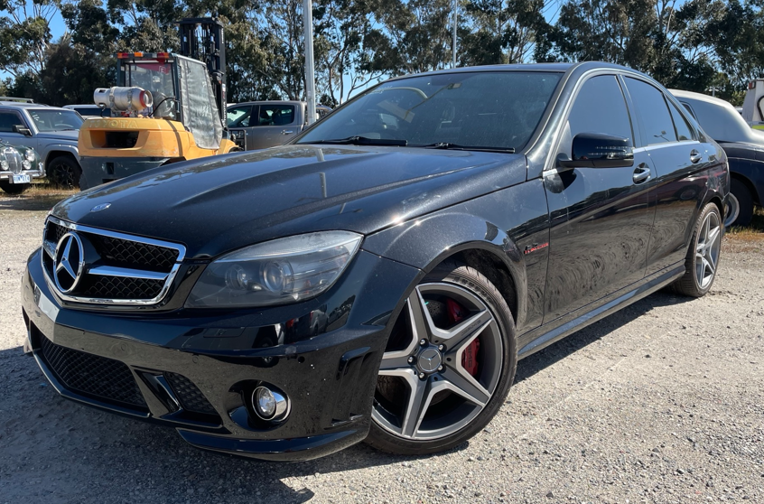 2010 Mercedes Benz C63 AMG W204 Auto (REPAIRABLE WRITE-OFF) Auction ...