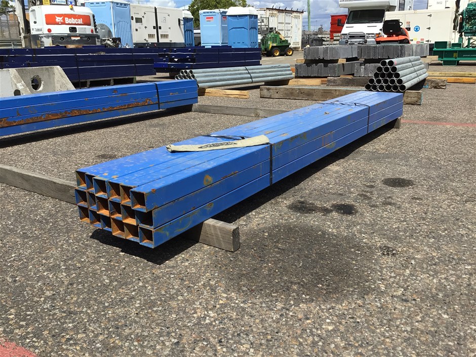 Powder Coated Blue SHS (Pack 9) Auction (0020-7047082) | Grays Australia