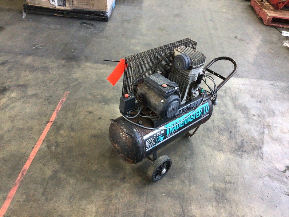 Pilot Air TradeMaster 10 Portable Electric Air Compressor Auction (0075 ...