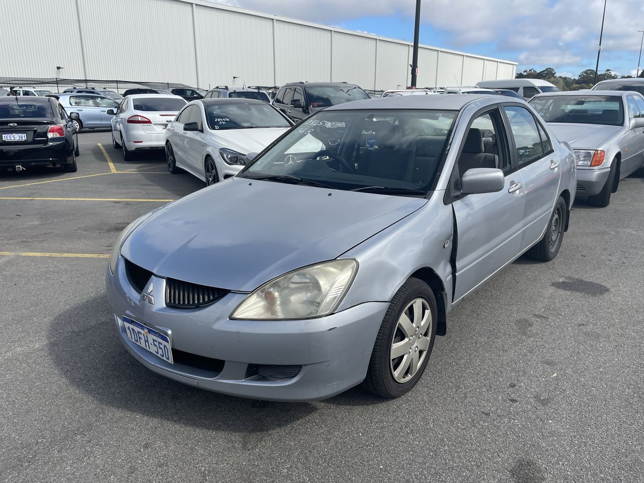 2004 Mitsubishi Lancer ES CH Manual Sedan WOVR INSPECTED Auction (0001 ...