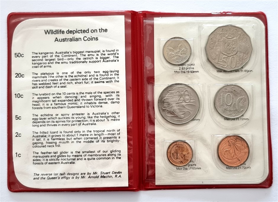 1981 ROYAL AUSTRALIAN MINT COIN SET Auction (0012-2555380) | Grays ...