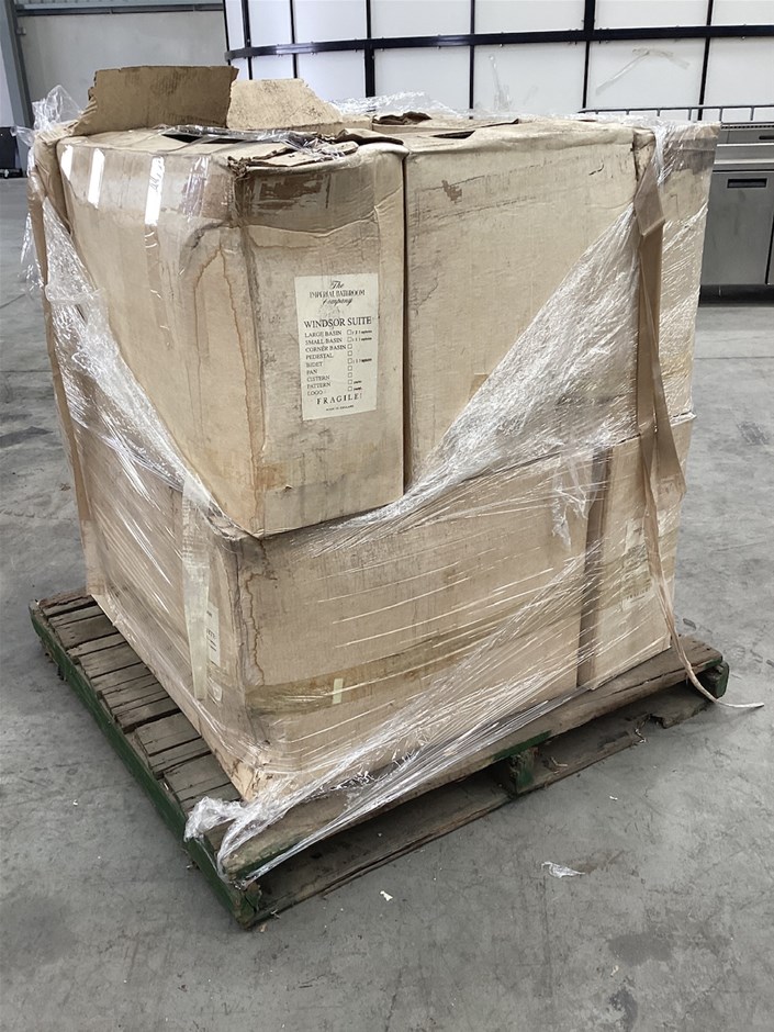 Pallet of Assorted Large Basins. Auction (0005-3026866) | Grays Australia