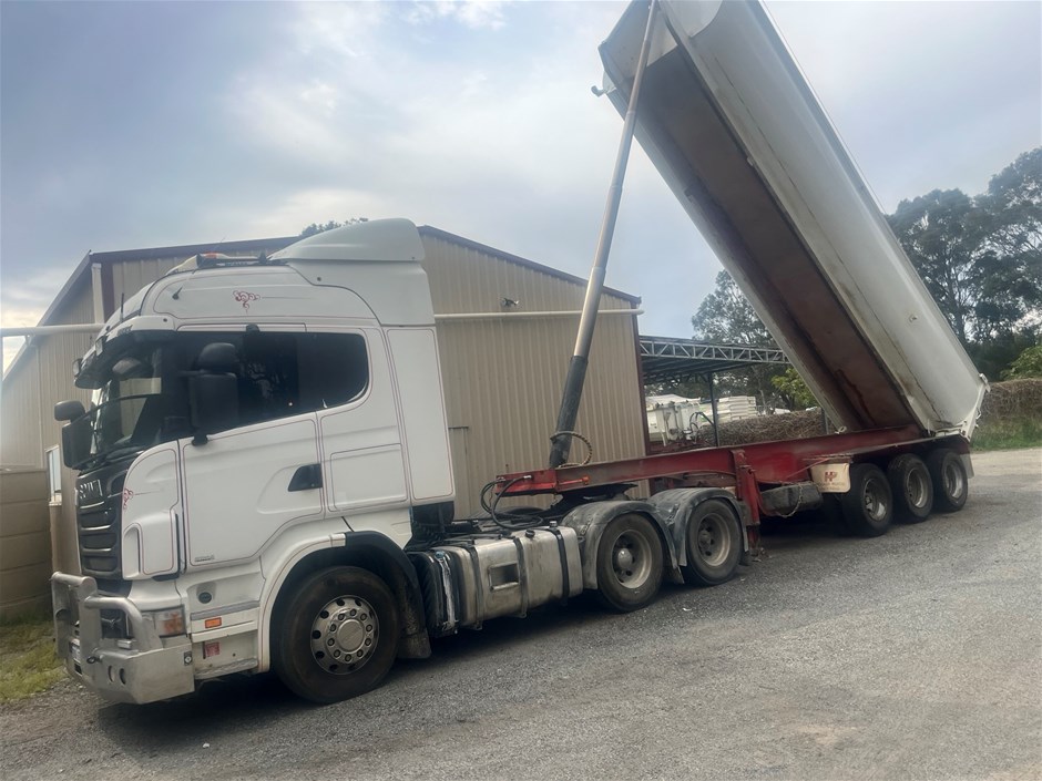 2006 Howard Porter HP TR 1470 Triaxle Tipper Trailer Auction (0002 ...