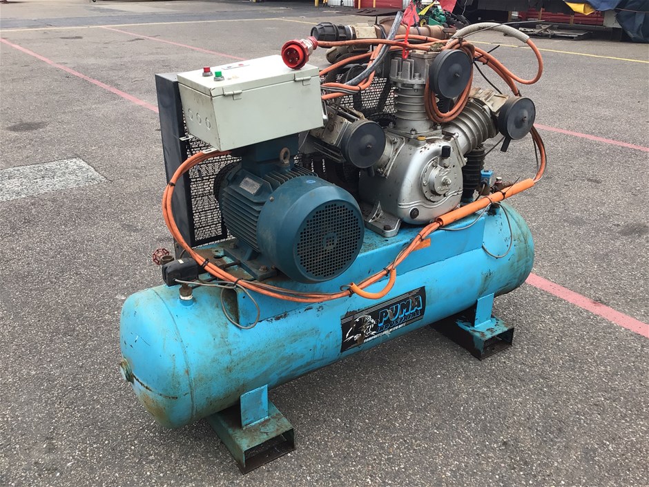 Puma Industrial 80 Compressor Auction (0002-7047984) | Grays Australia