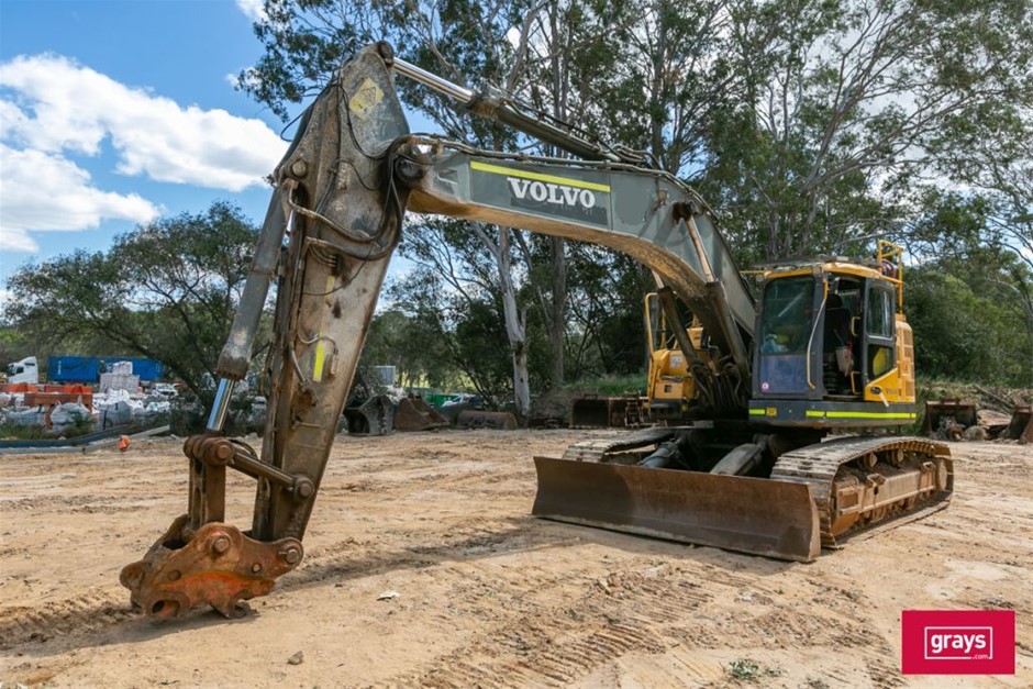 Volvo ECR305CL Zero Swing Excavator Auction (0004-5054099) | Grays ...