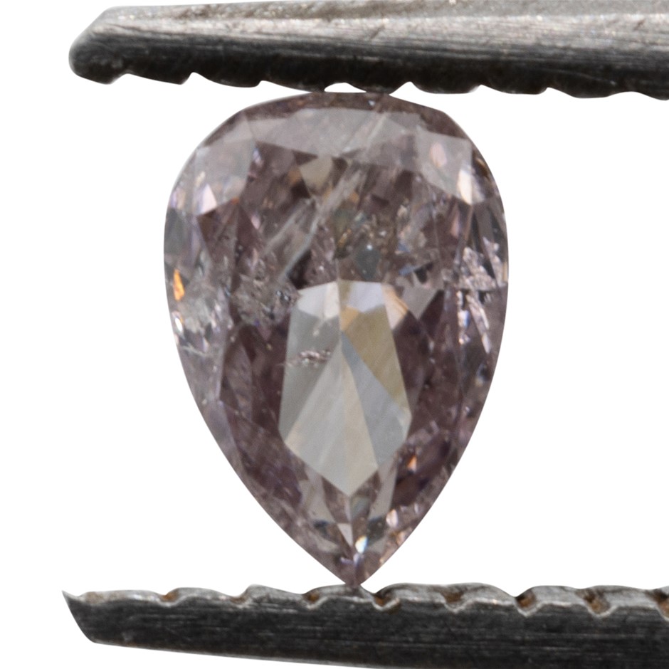 0.17ct Genuine Untreated Purple-Pink Diamond Auction (0002-2555807 ...