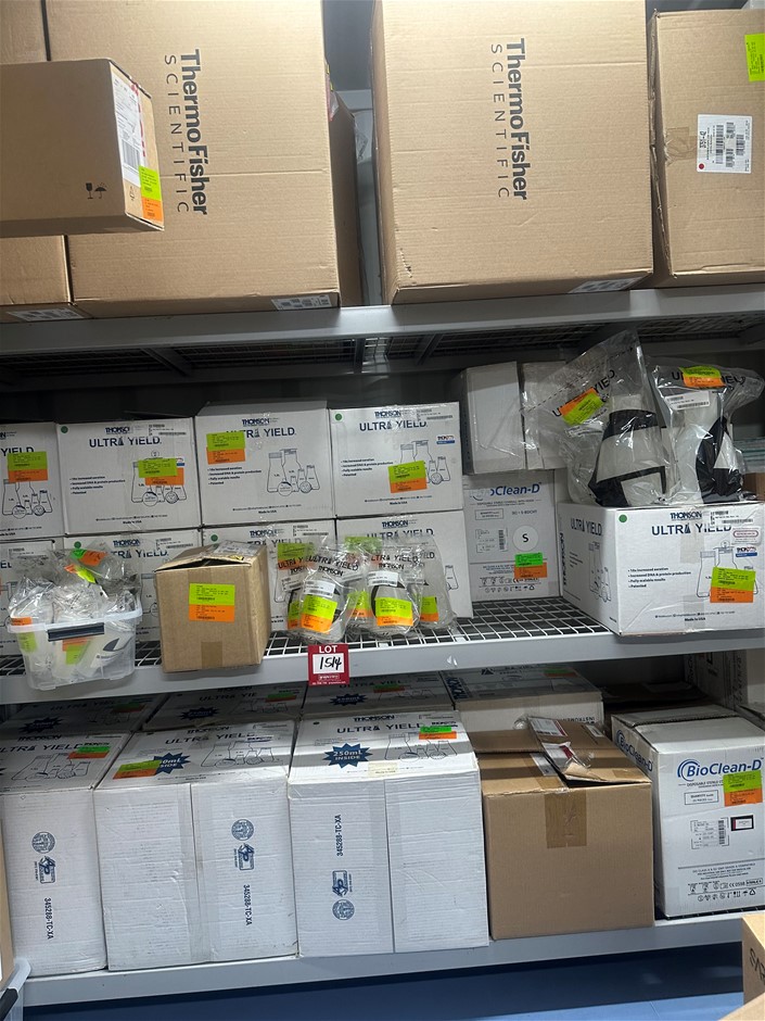 1 x Bay of general consumables to 3 shelves Auction (1514-7047373 ...