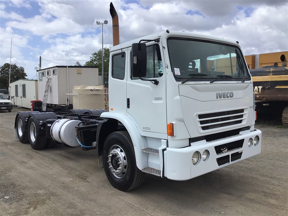 2008 Iveco Acco 6 x 4 Cab Chassis Truck Auction (0001-7047467) | Grays Australia