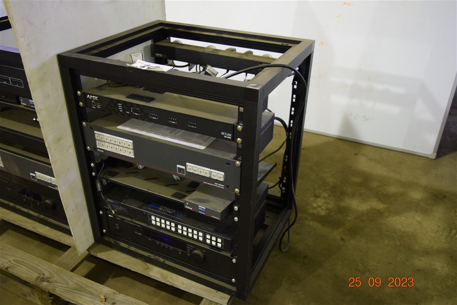 Comms 12RU Rack Auction (0038-9045178) | Grays Australia