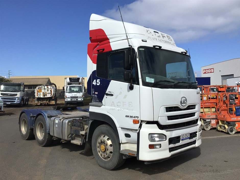 2012 UD GWB40 6 x 4 Prime Mover Truck Auction (0001-3027271) | Grays ...